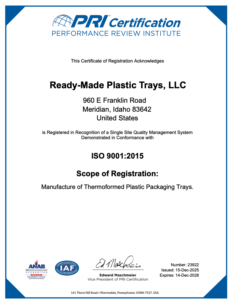 Plastic Trays by Industry | Ready-Made
